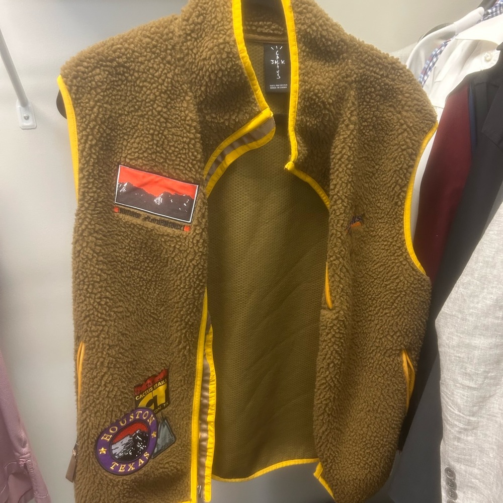Travis Scott Vest “Cactus Jack” With Patches - Gem